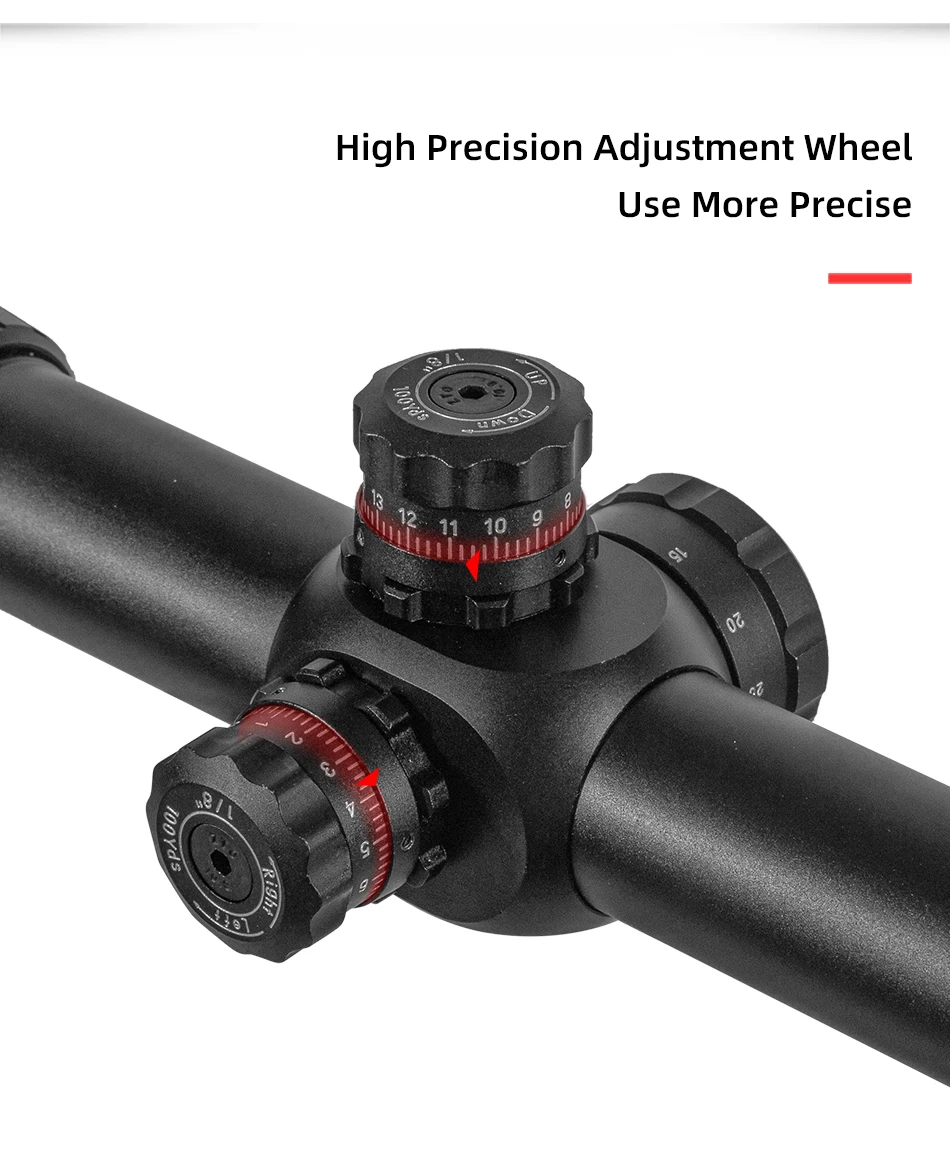 Fire Wolf 4-14X40 Red Green Cross Round Line Tactics Scope Hunting ...