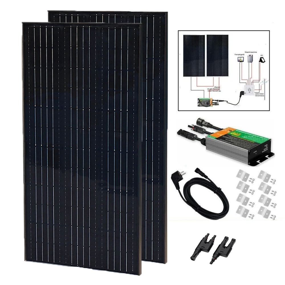 XINPUGUANG-200W-400W-600W-Solar-Panel-Photovoltaic-System-Balcony-Home ...