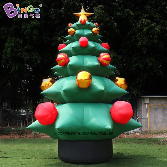 Giant Inflatable Christmas Tree Series Air-blown Xmas Trees Balloon for ...