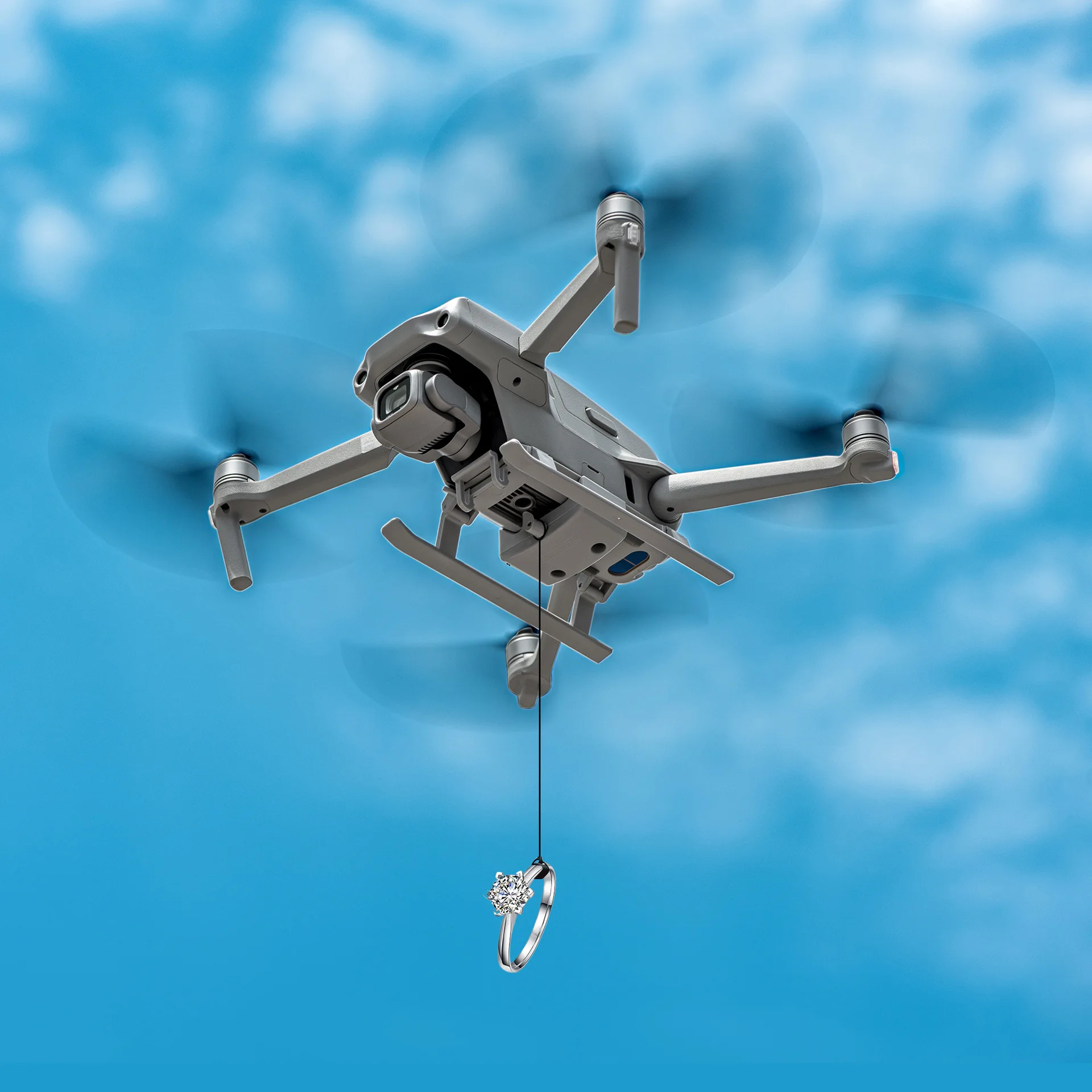 Applicable-to-DJI-drone-airdrop-device-Mavic-Air2-mounted-airdrop ...