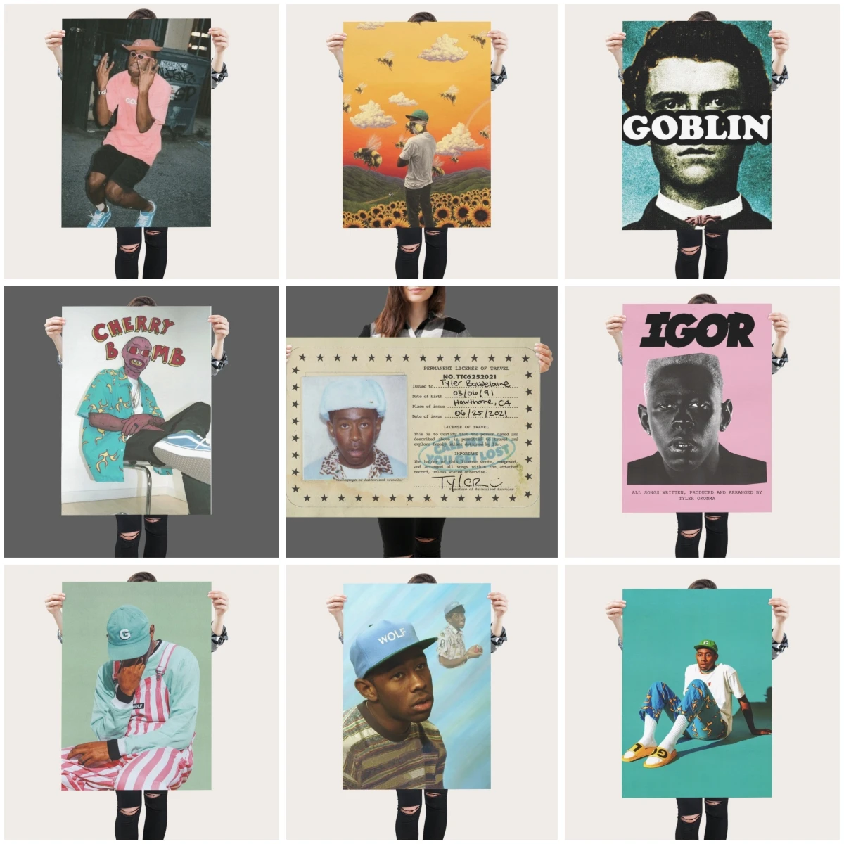 Tyler-The-Creator-hit-music-album-cover-poster-American-popular-rapper ...