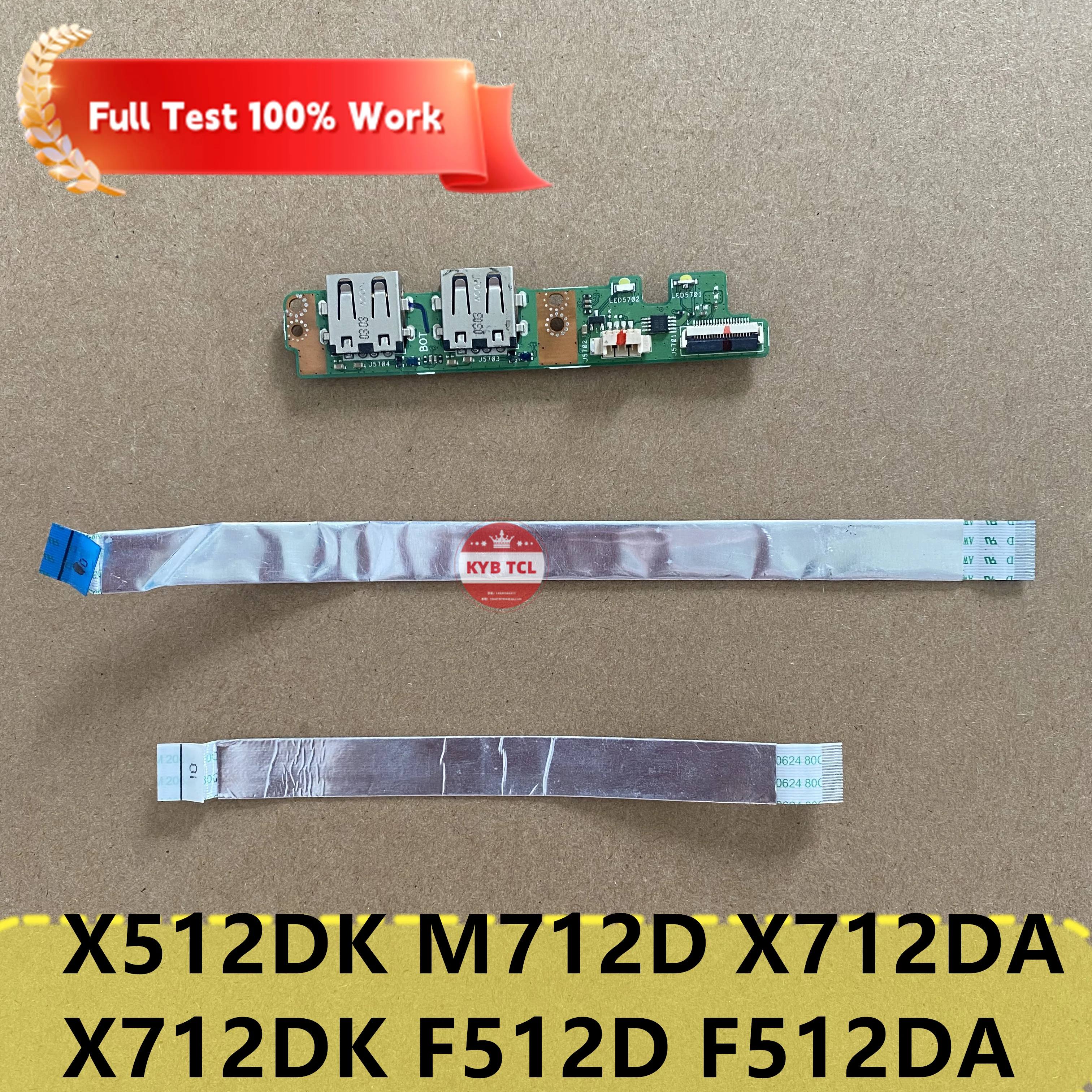 Laptop-Dual-USB-Io-Pc-Board-Or-Cable-Notebook-For-Asus-VivoBook-15 ...