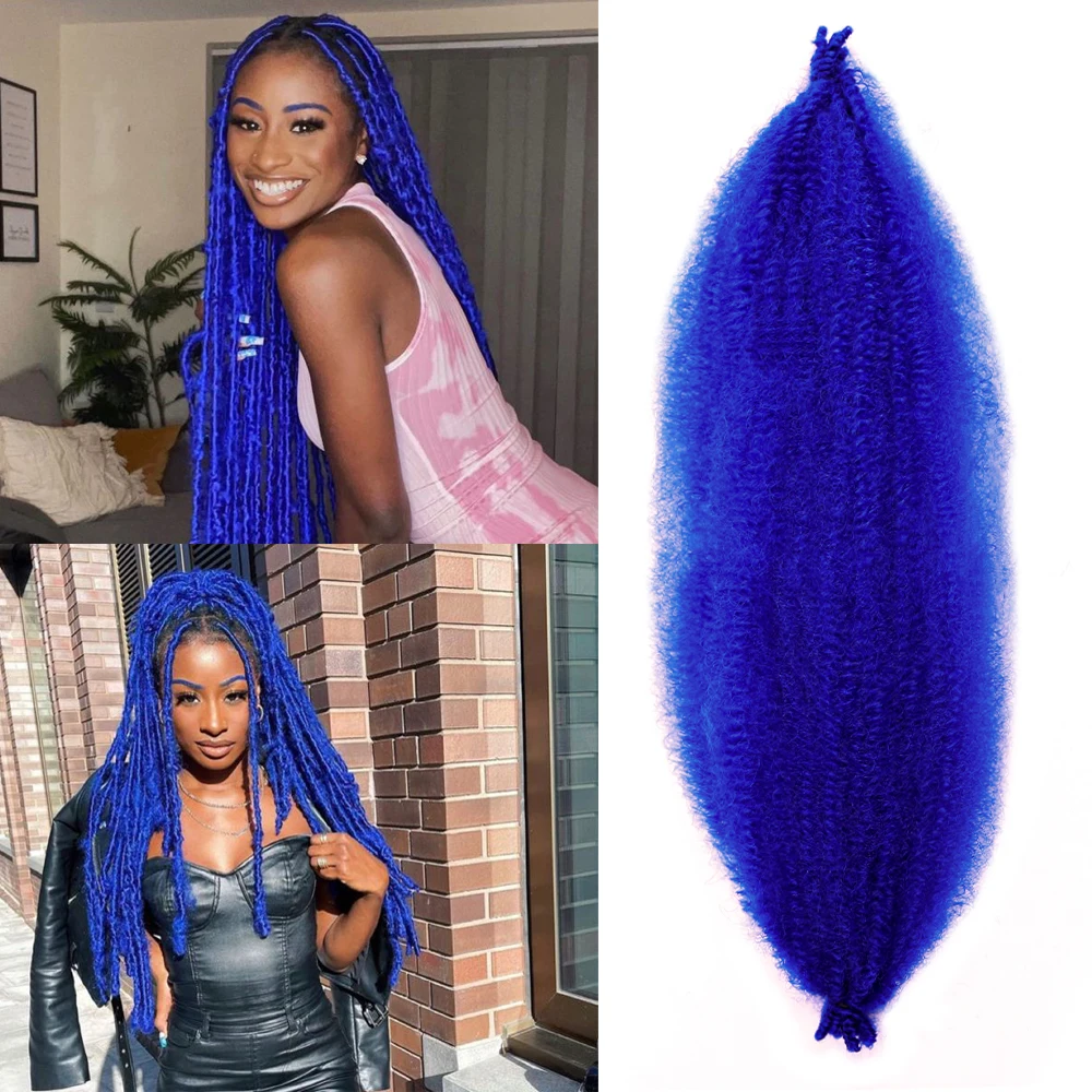 Kinky Curly Marley Braiding Water Wave Twist Crochet Air Bulk ...