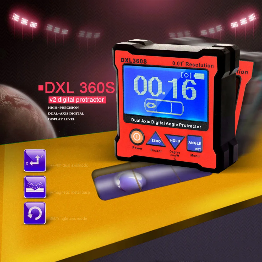 DXL360S-DXL360-Dual-Axis-Digital-Angle-Protractor-with-5-Side-Magnetic ...