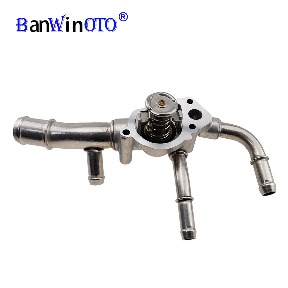 Aluminum-Thermostat-Housing-Cover-Engine-Coolant-Outlet-fit-for-Buick ...