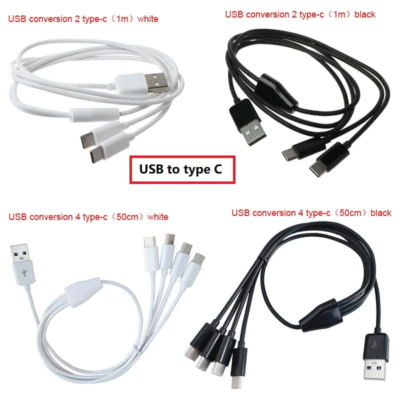 USB-C-Charging-Cable-2-in-1-Multi-Charging-Cable-Splitter-USB-to-2-Type ...