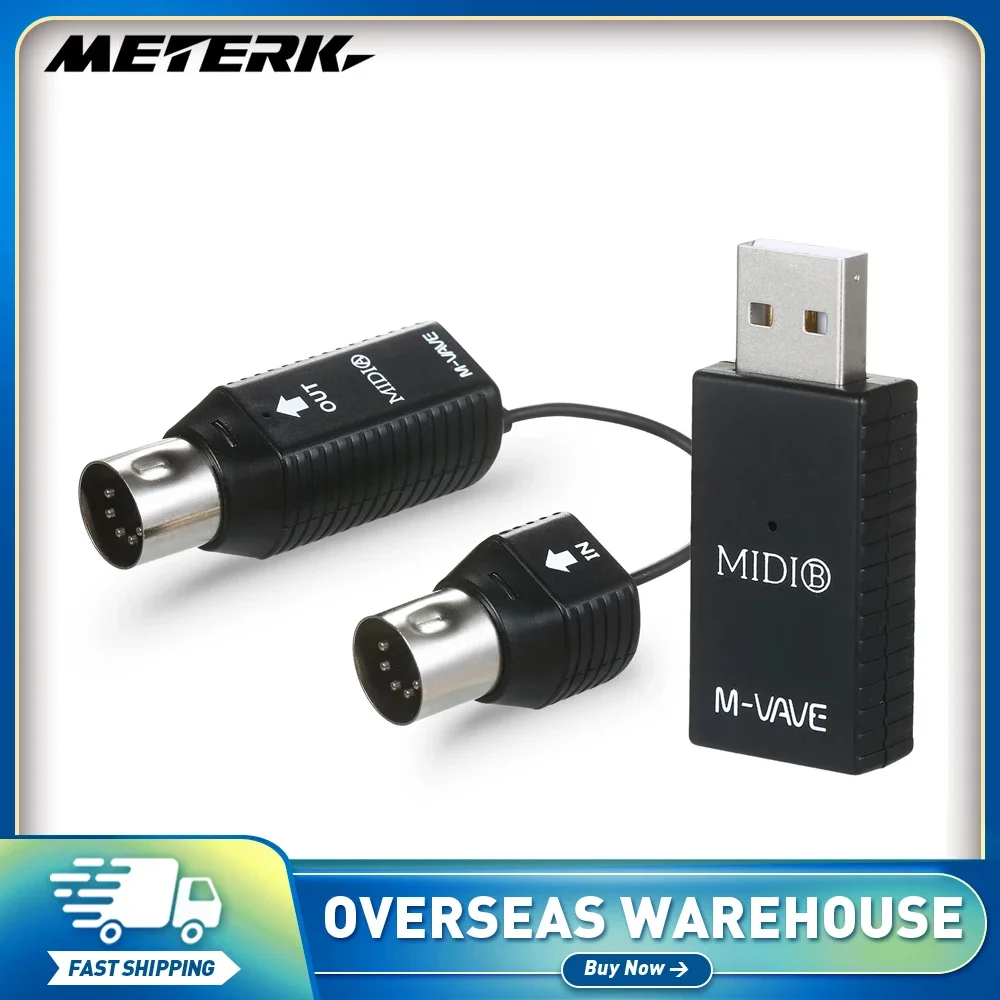 M-VAVE-MS1-Mini-Wireless-Transmission-System-MIDI-System-MIDI-Wireless-Adapter-Plug-and-Play ...