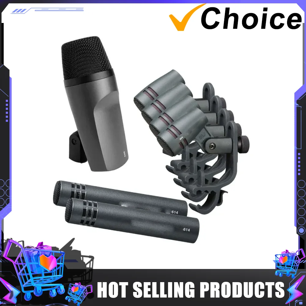 E600-professional-Wired-Drum-Microphone-cardioid-instrument-condenser ...