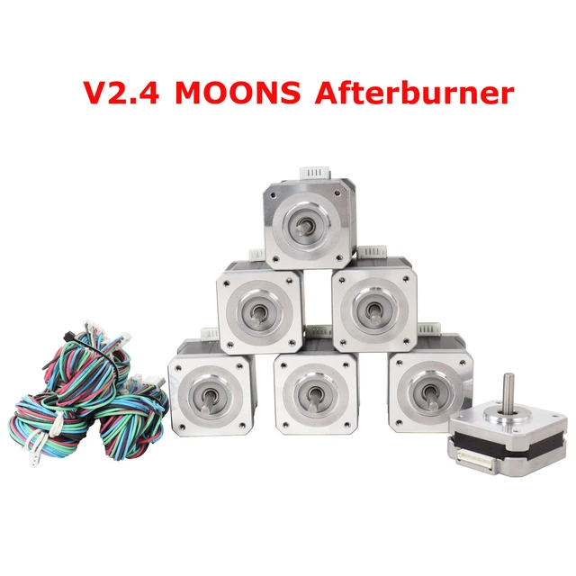Blurolls V2.4 Moons Motors Kit for Voron 2.4 3D Printer AB Afterburner ...