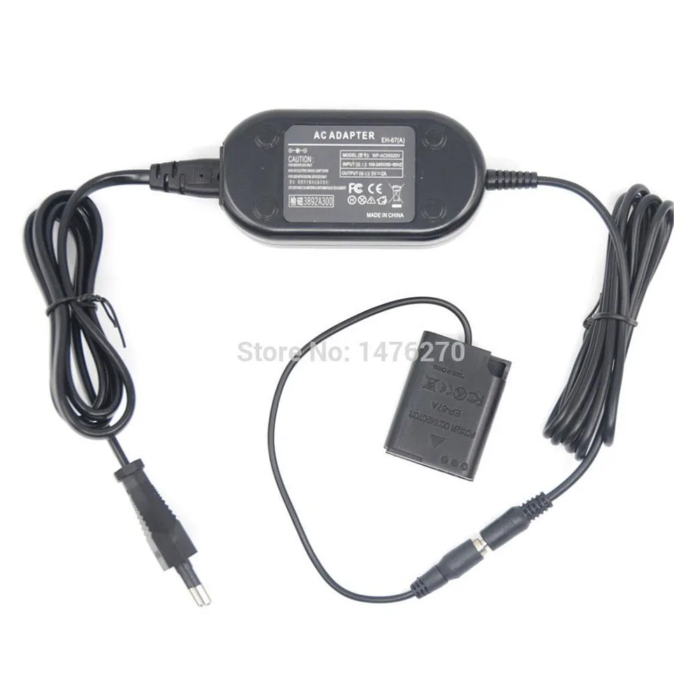 Eh67a Eh-67a Power Adapter Charger+ep-67a Dc Coupler Enel23 En-el23 ...