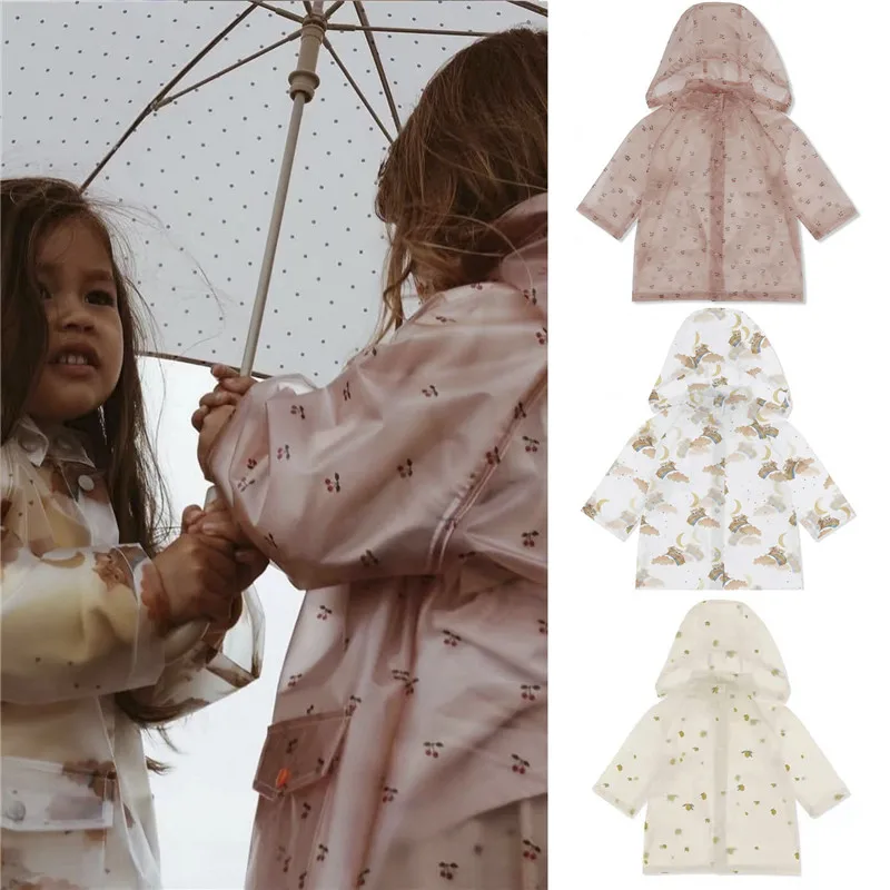 Ks-2022-Raincoat-Kids-Waterproof-Boys-Girls-Rain-Jackets-Cartoon-Baby ...