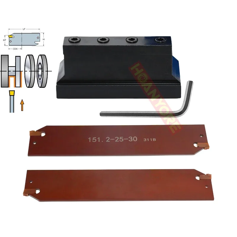 3MM-4MM-blade-for-parting-N151-2-T-Max-Q-Cut-carbide-insert-shank-tool ...
