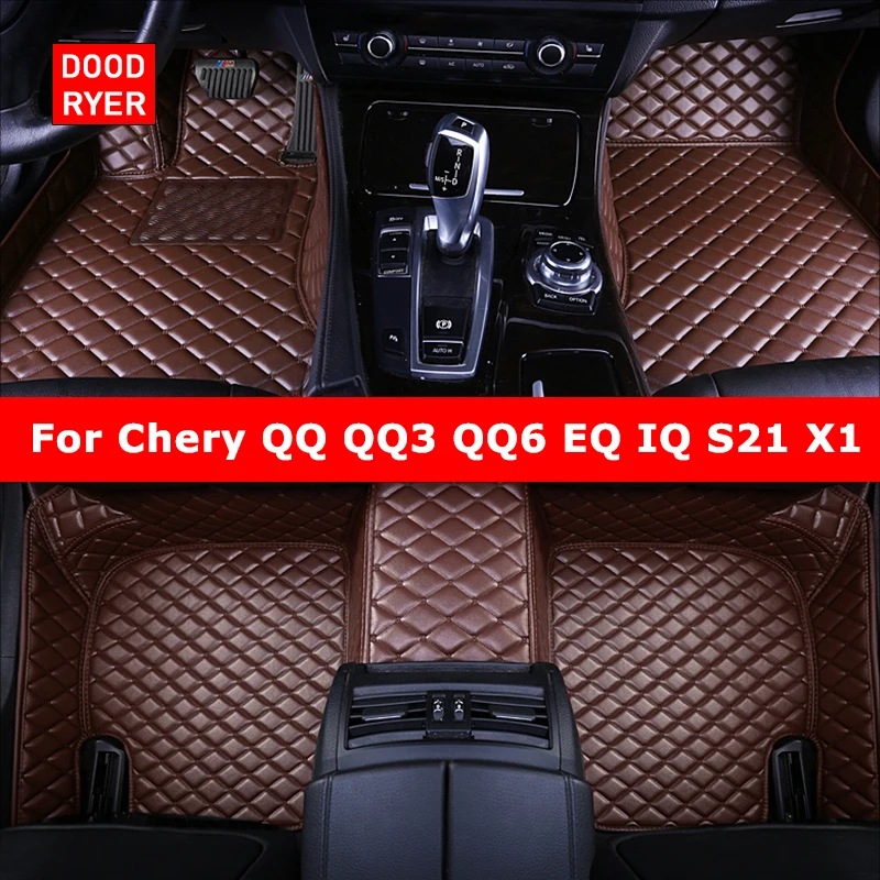 DOODRYER Custom Car Floor Mats For Chery QQ QQ3 QQ6 EQ IQ S21 X1 Auto ...