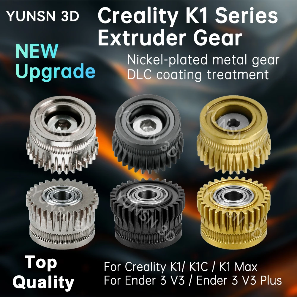 CR-K1C-Extruder-Gear-All-Metal-Filament-Drive-Gear-for-Creality-K1-Max ...