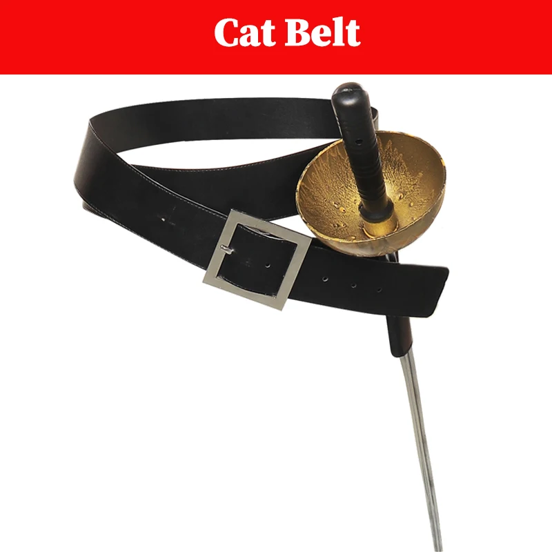 Kids Puss Belt Sword in Boots Cat Swords Cosplay Props Ornament Pendant ...