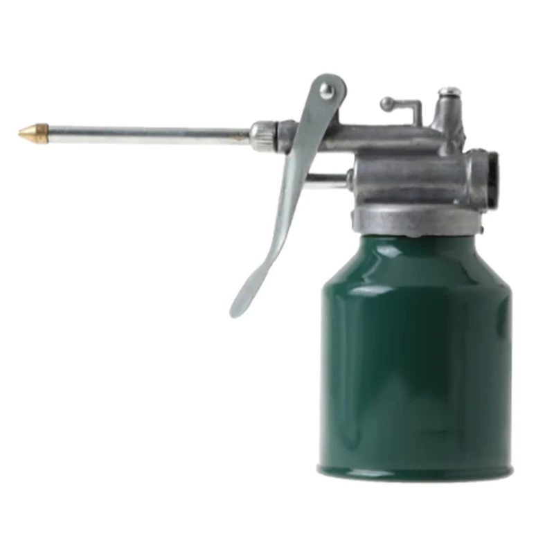 250ml-Oil-Can-High-Pressure-Hand-Pump-Oiler-Lubrication-Metal-Gun-For ...