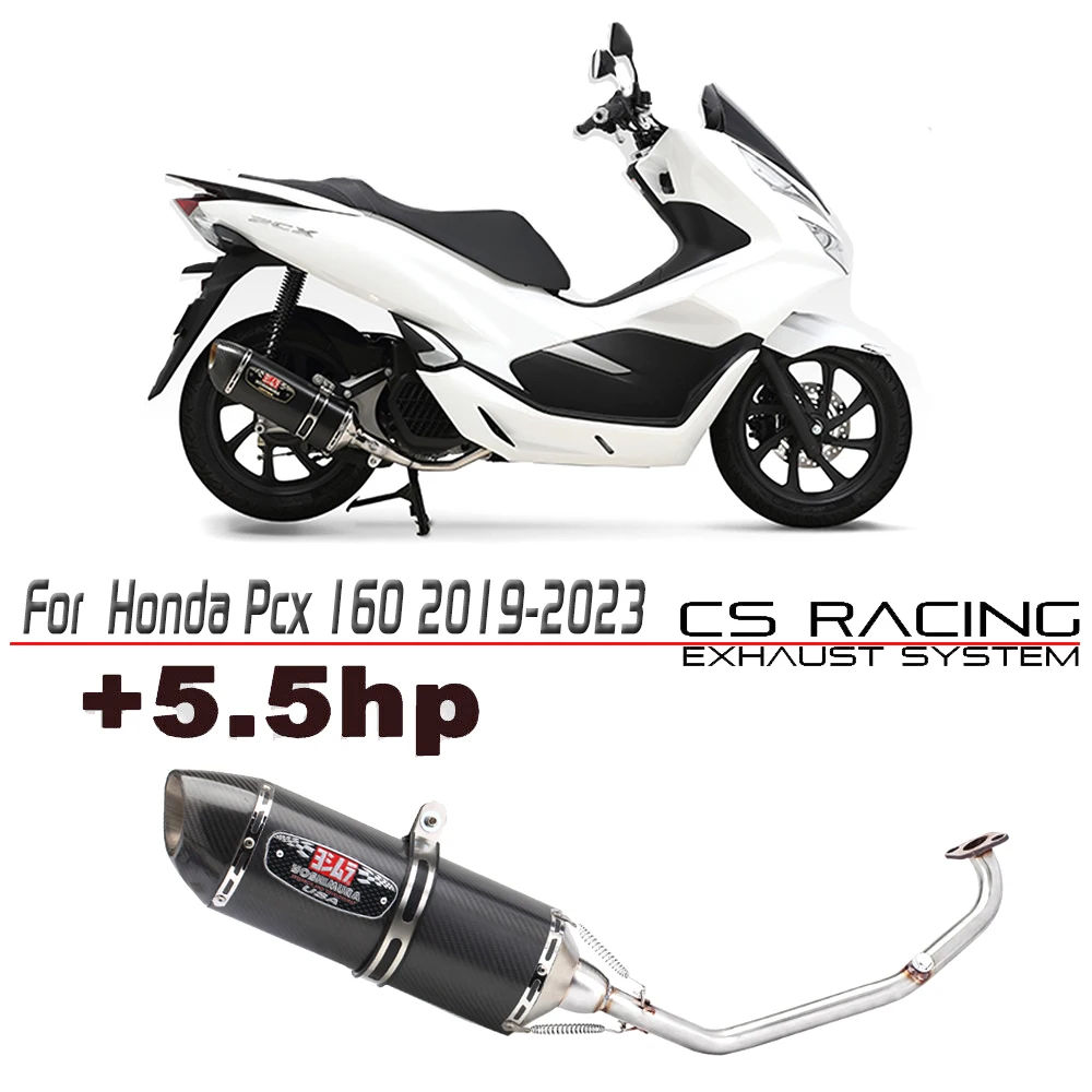 Slip-On-Escape-For-Honda-PCX160-pcx-160-2019-2023-Motorcycle-Scooter ...