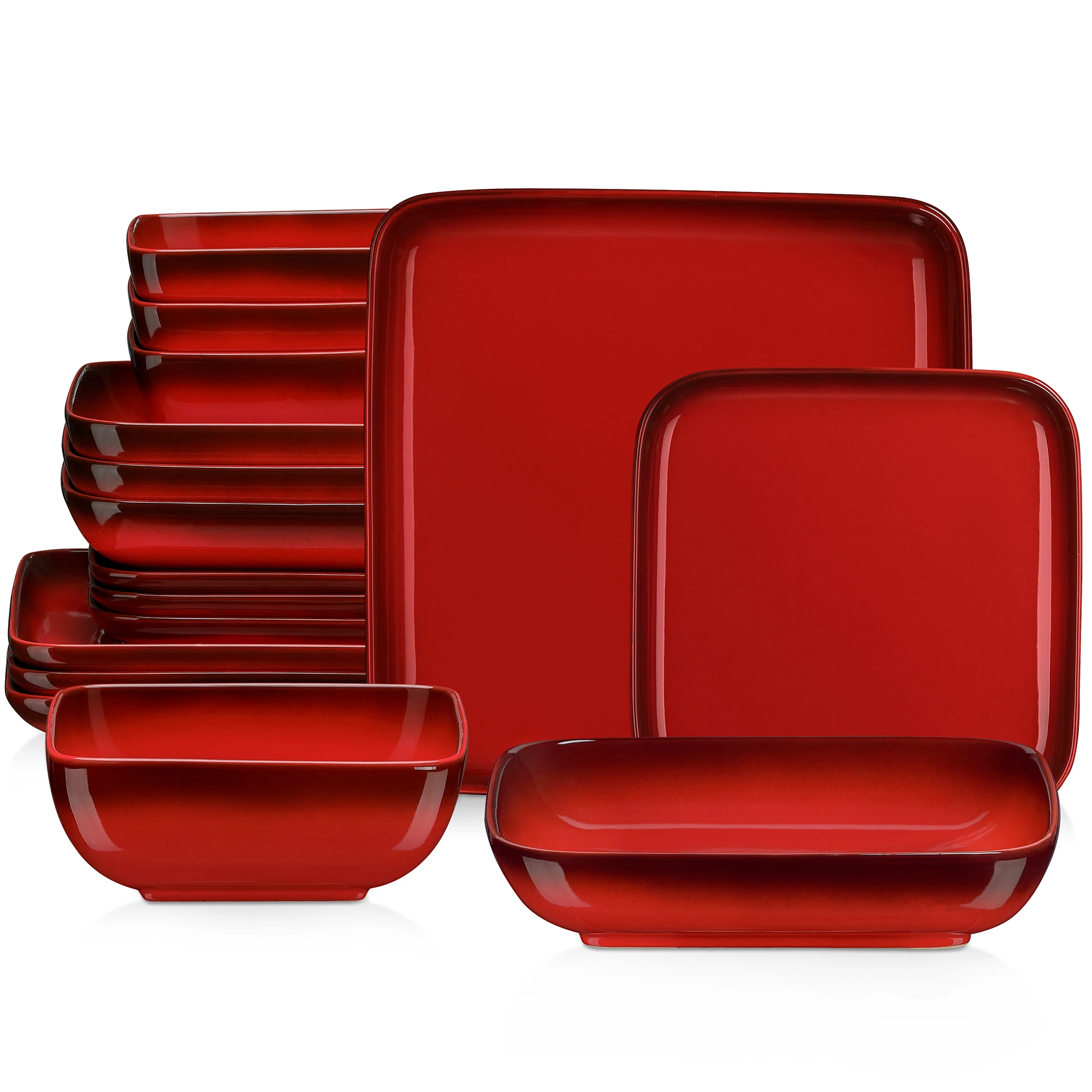 LOVECASA-Dinner-Set-for-4-Stoneware-Tableware-16-Piece-Service-with ...