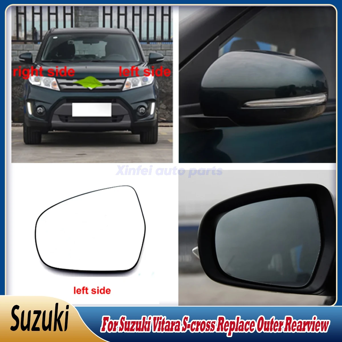 Suzuki Vitara vs Suzuki S-Cross Side by Side: Which Replacement Mirror ...