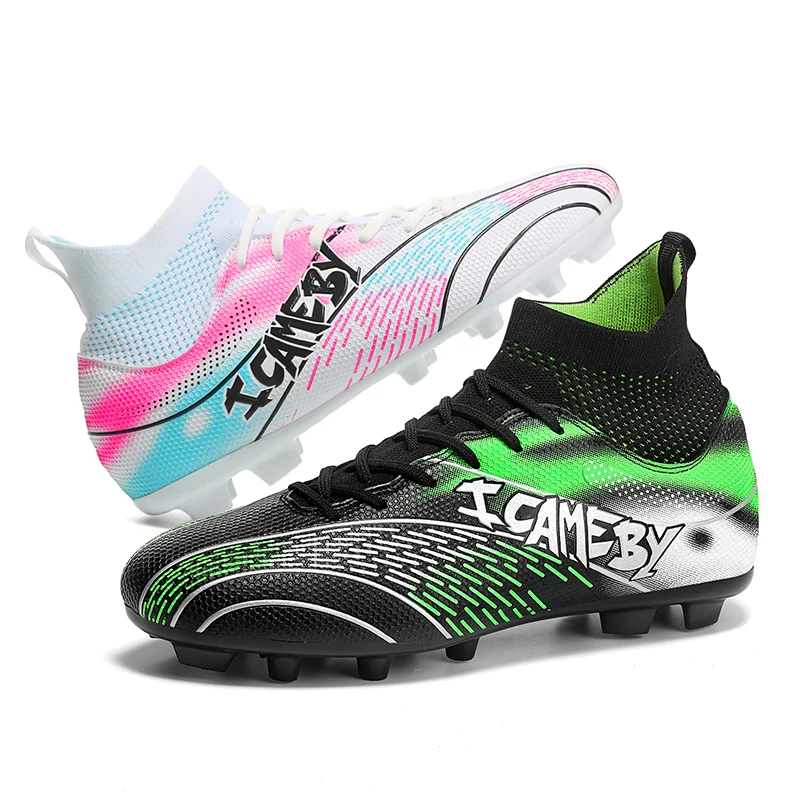 Men-s-High-Top-Sports-Football-Shoes-Children-s-Anti-Slip-And-Impact ...