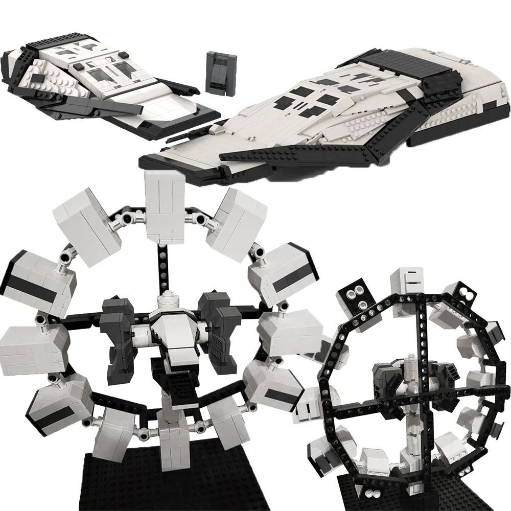 Interstellar Endurance Spaceship Building Block Kit Ranger And Landers ...