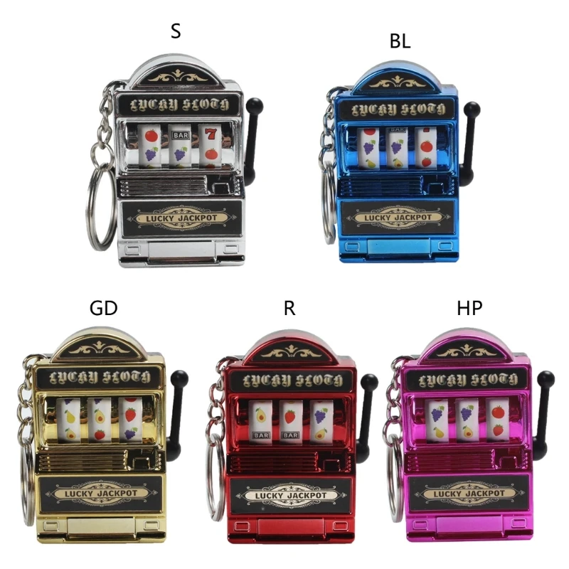 Mini-Gambling-Slot-Machine-Game-Keychains-Mini-Casino-Lucky-Charm ...