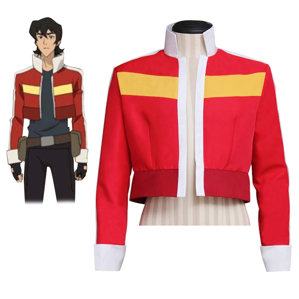 Anime Keith Akira Kogane Cosplay Costume For Men Fancy Red Stand Collar ...