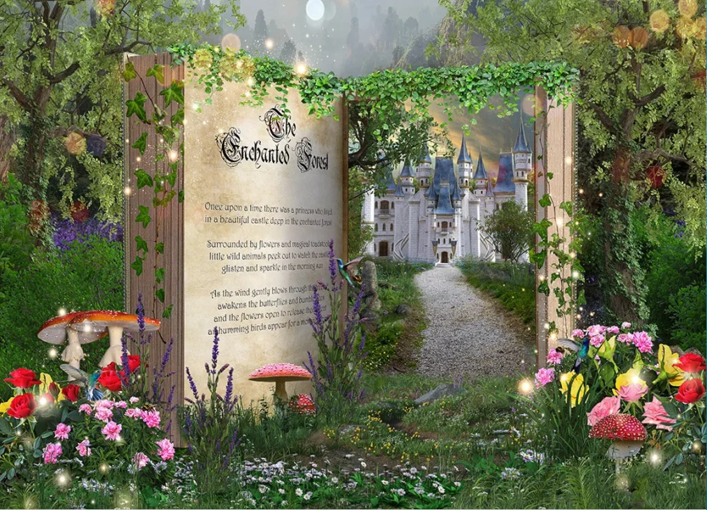 Enchanted Forest Backdrop