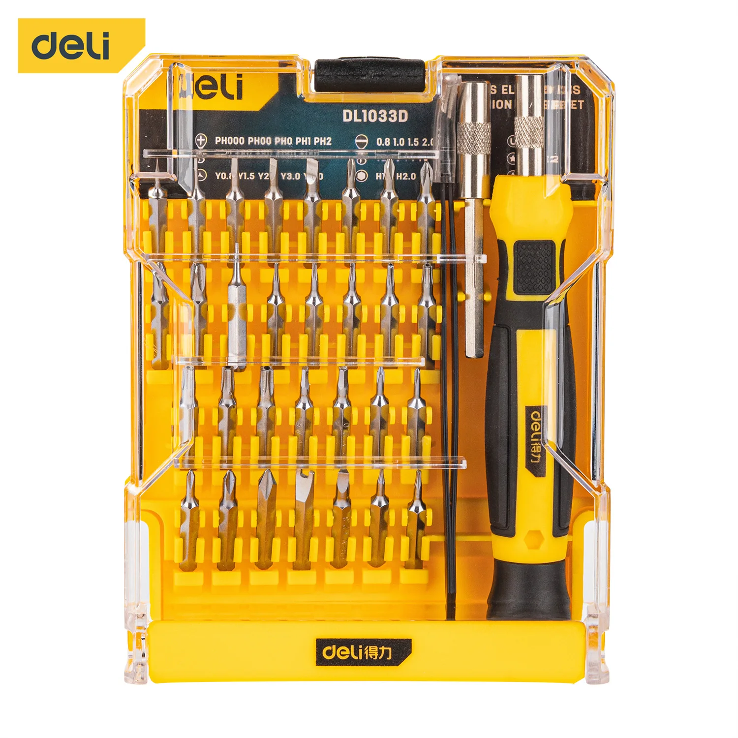 Deli 33pcs Precision Screwdriver Set Multifunctional Magnetic Hexagon ...