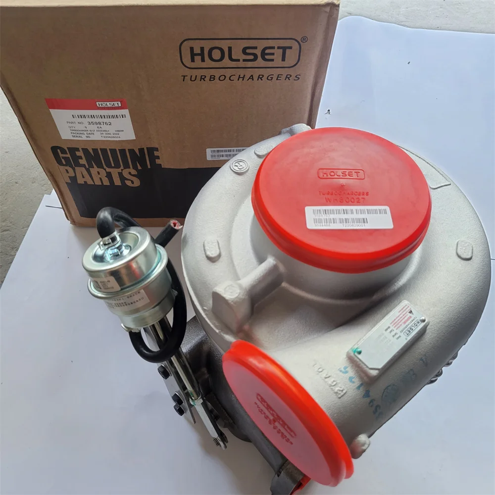 Excavator construction machinery generator set Cummins engine isx qsx turbocharger hx60w/3598762 ...