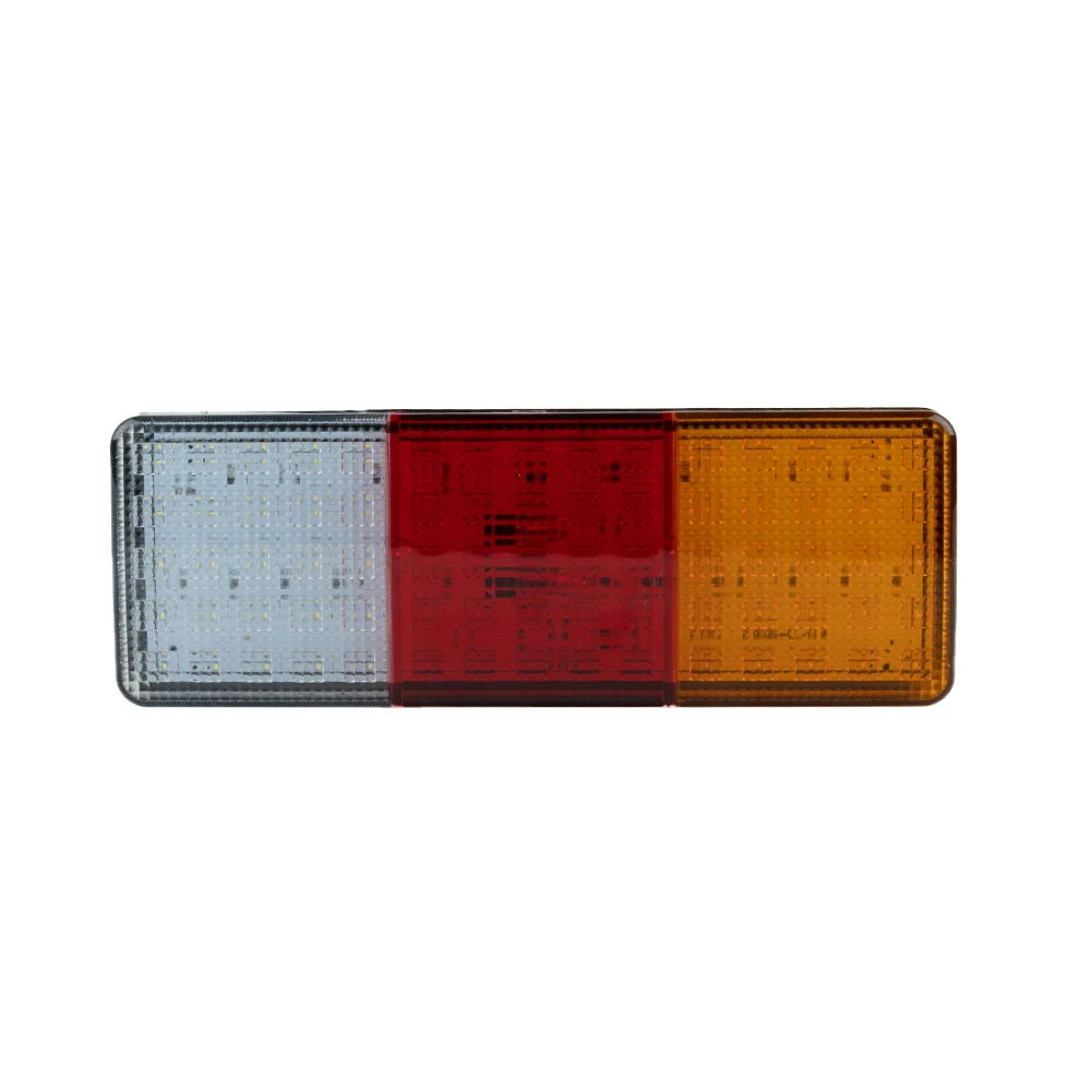 Car External Lights LED 12V Tail Light Rectangle Truck Trailer Side ...