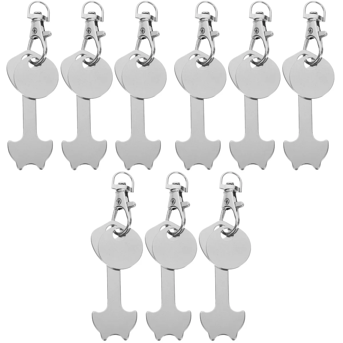 Shopping Trolley Tokens | Grocery Cart | Keychain | Handbag | Figurines ...