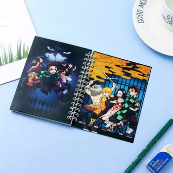 Demon Sketchbook Anime Notebook Schedules Stationery School Supplies ...