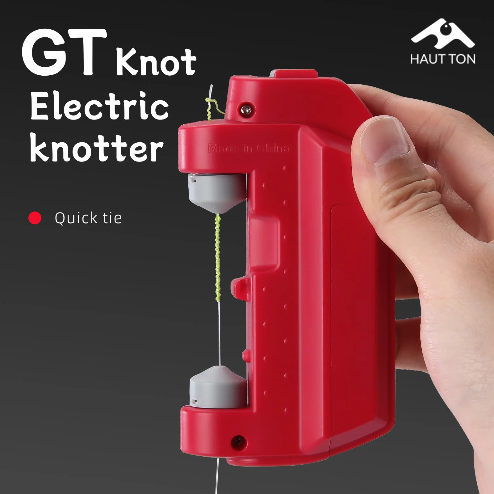 HAUT TON 1pc Electric Fishing Line Knotter Fast Easy Assist GT&PR&FG ...