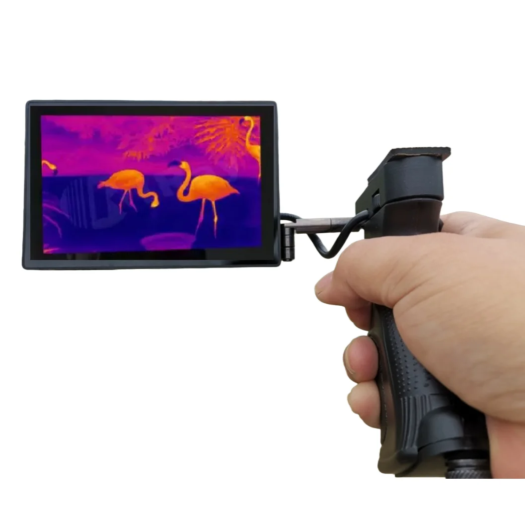 Thermal Monocular LCD Screen Night Vision Scope Telescope 5inch ...
