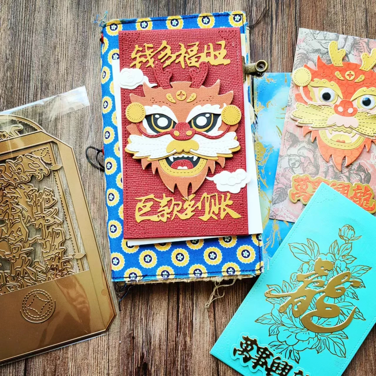 GOGOCRAFT-JM030-Dragon-Red-Envelope-Thinlits-Cutting-Dies-for ...