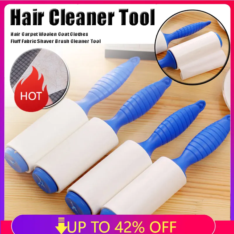 Portable Lint Remover Hair Carpet Woolen Coat Clothes Fluff Fabric ...