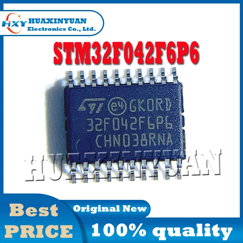 1 Pçs/lote STM32F042F6P6 STM32F042F6 STM32F042F STM32F042 STM32F04 ...