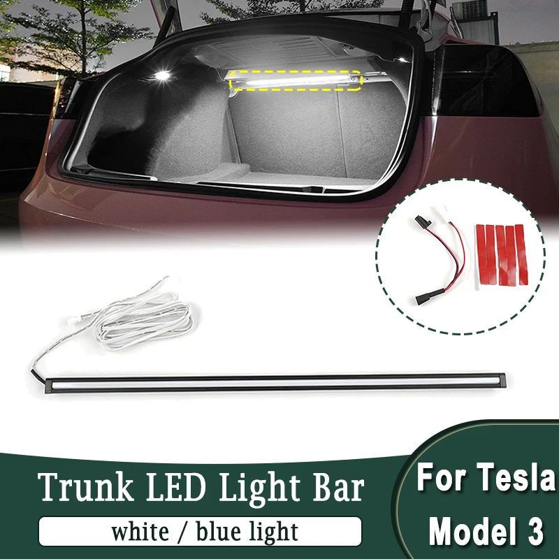 For-Tesla-Model-3-2019-2022-LED-Rear-Trunk-Light-Bar-Strip-12V-Tube ...