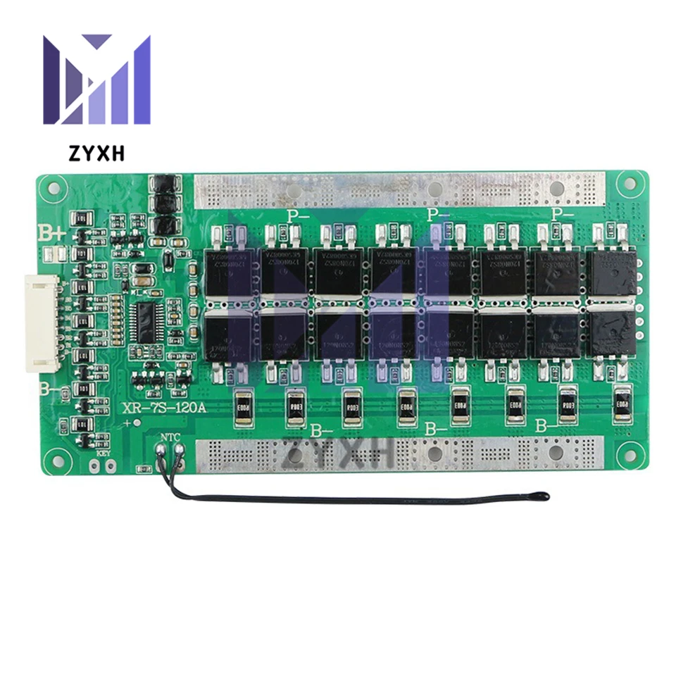 BMS 7S 6S 120A 100A 80A 26V 22.2V Li-ion Battery Manage System Board ...