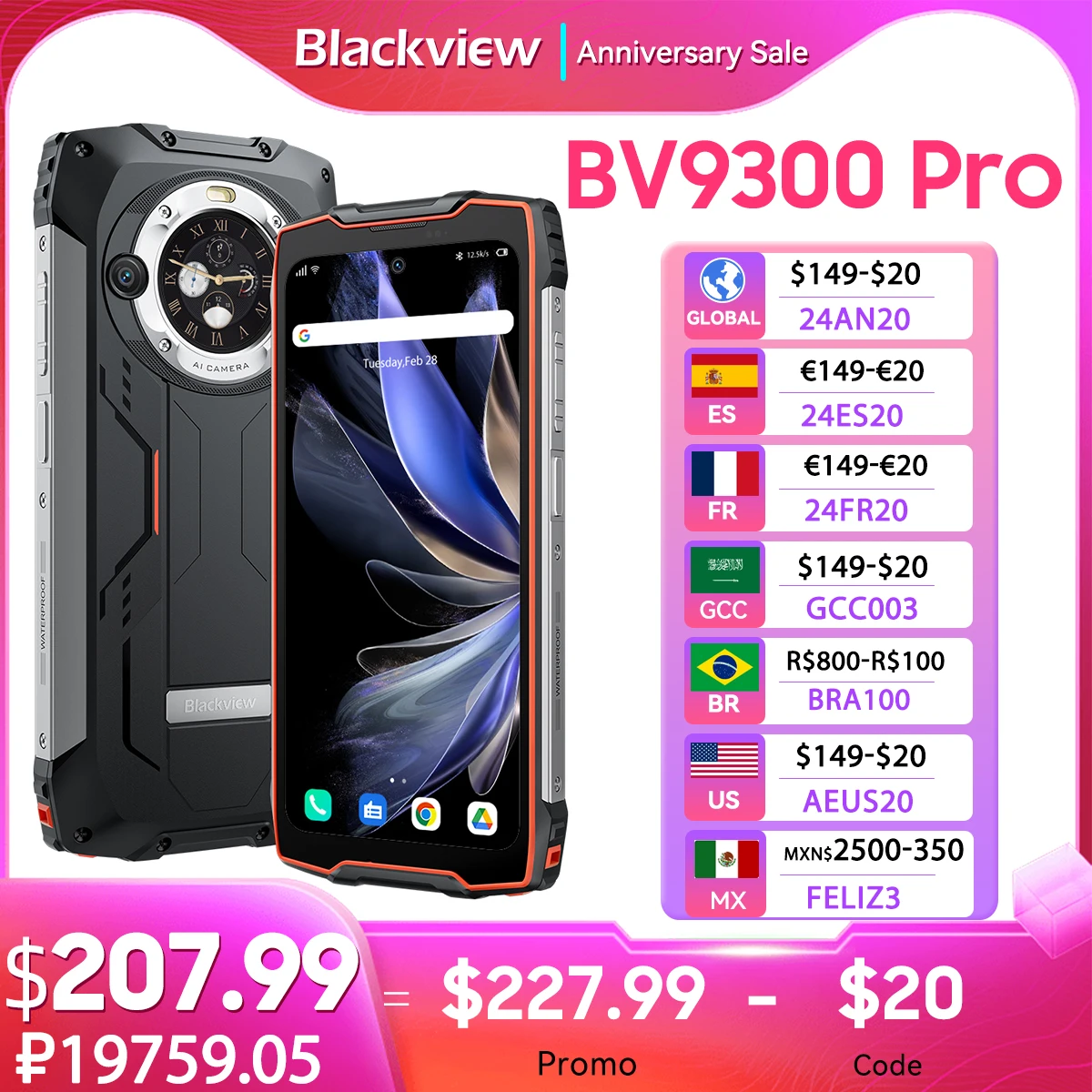 Blackview-Smartphone-BV9300-PRO-tel-fono-m-vil-resistente-Helio-G99 ...