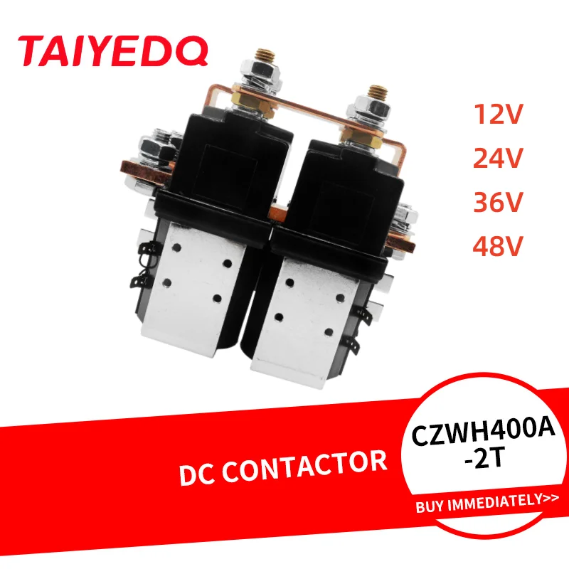 Czwh400a-2t Dc Contactor 12v 24v 36v 48v For Motor Forklift Handling ...