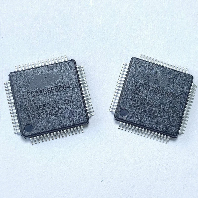 Lpc2136fbd64-IC-32-Bit-Flash-60-Mhz-RISC-Microcontroller-Pqfp64-10-X-10 ...