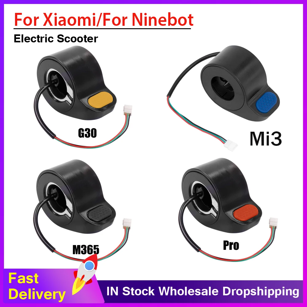 Electric-Scooter-Throttle-Thumb-Dial-Accelerator-for-Xiaomi-M365-PRO ...