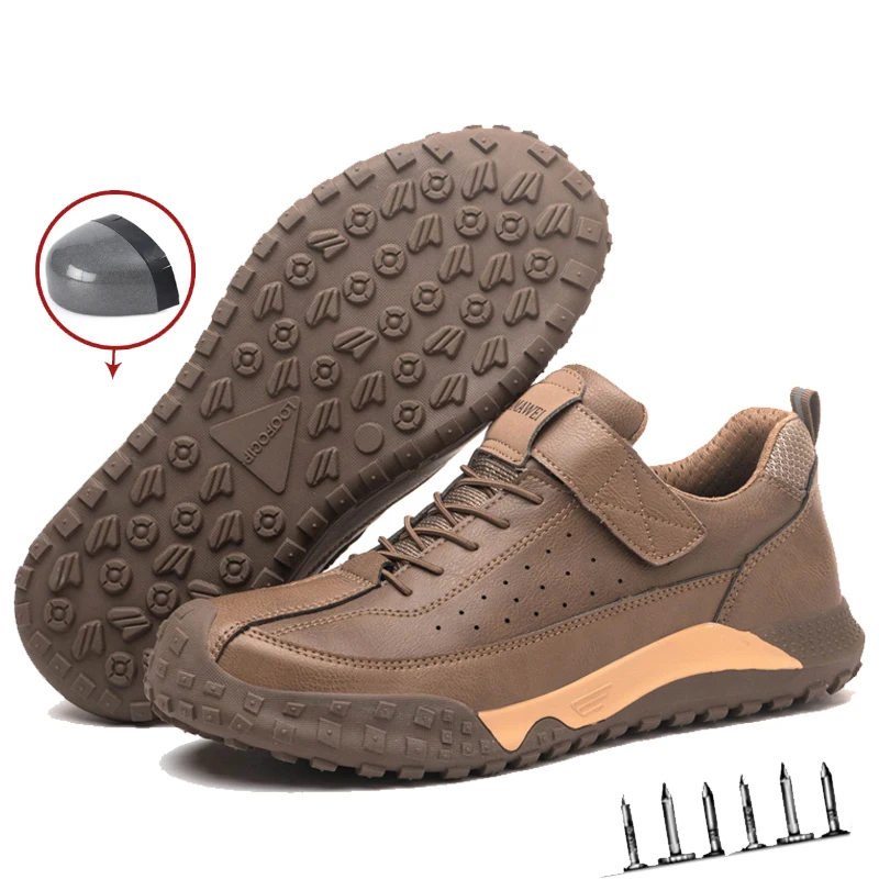 Steel-Toe-Work-Safety-Shoes-Men-Industrial-Shoes-Waterproof ...