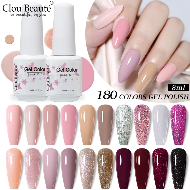 Clou-Beaute-8ml-Spring-Colors-Gel-Nail-Polish-Semipermanent-UV-Nail ...