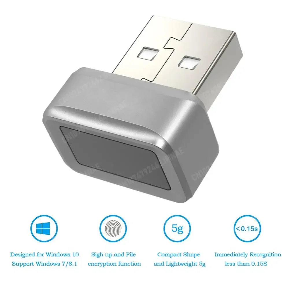 USB-Fingerprint-Key-Reader-Anti-Spoofing-Biometric-Fingerprint-Scanner ...