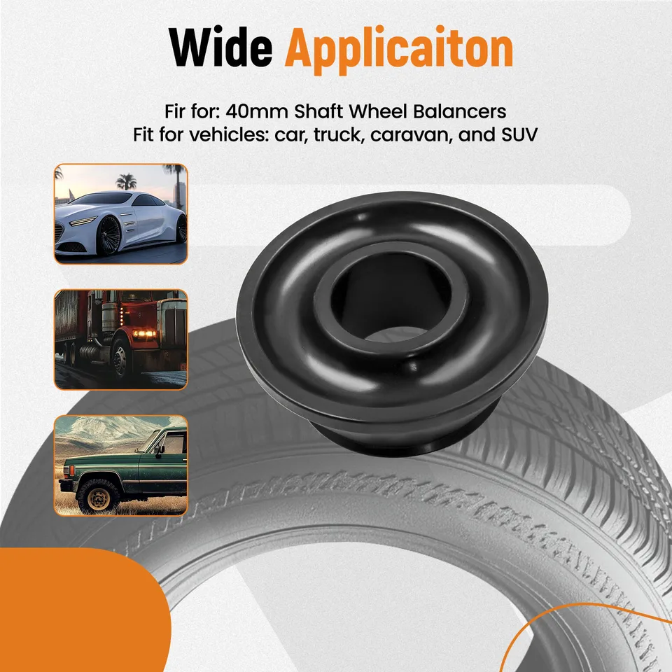 Tire Machine Cones 4-Piece Kit For 40mm Shaft - Standard Taper Cones ...