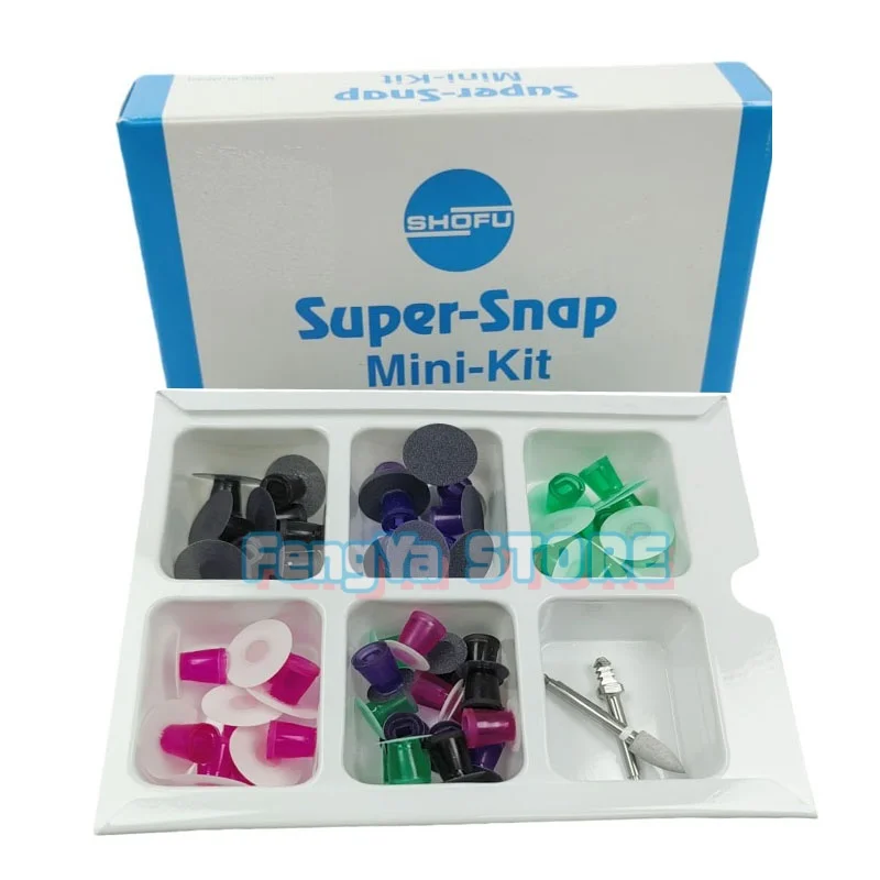 Dental Lab SHOFU Super Snap Mini Kit Oral Resin Polishing Discs Set ...