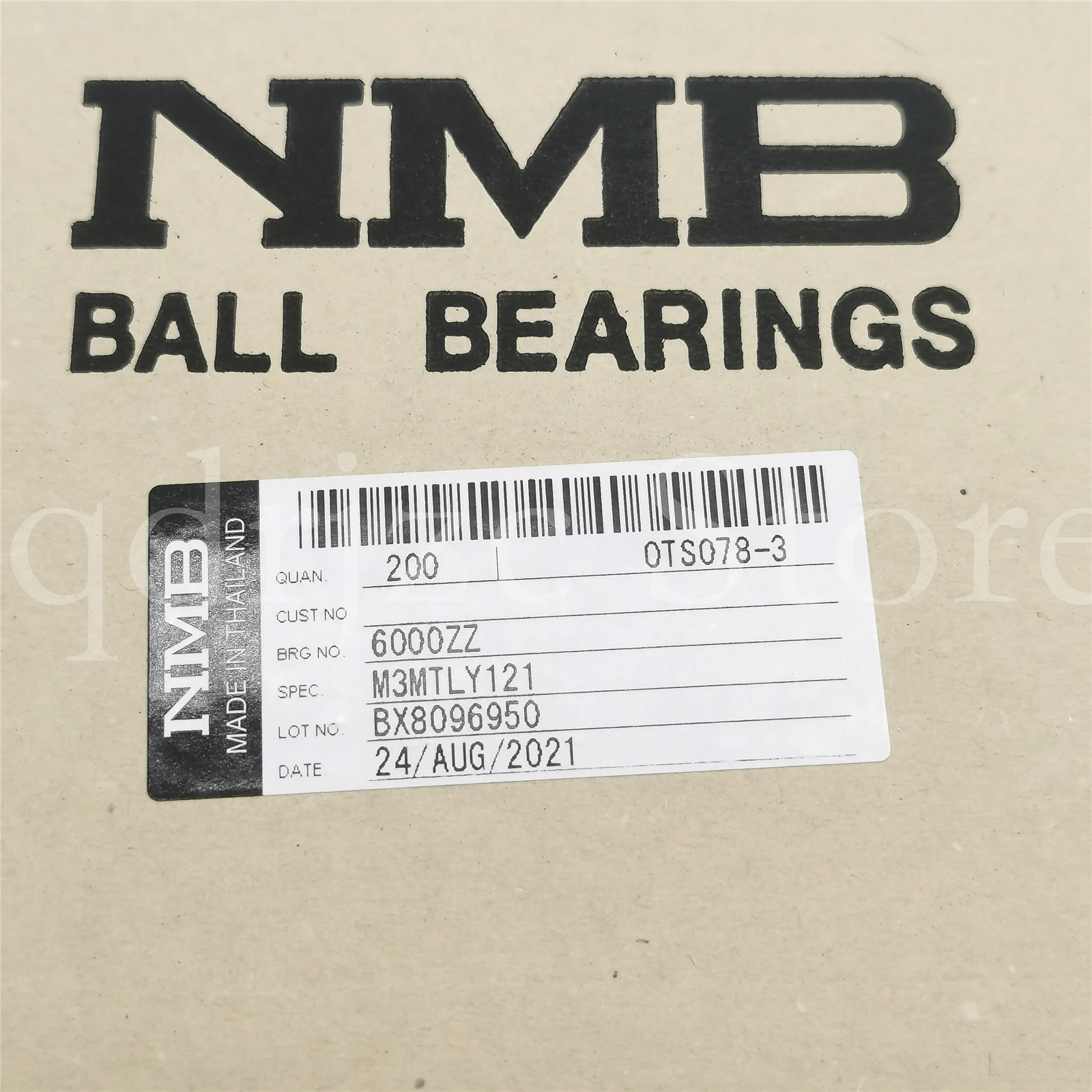 10-pcs-NMB-miniature-bearing-6000ZZM3MTLY121-6000ZZZCM-6000Z-6000-2Z ...